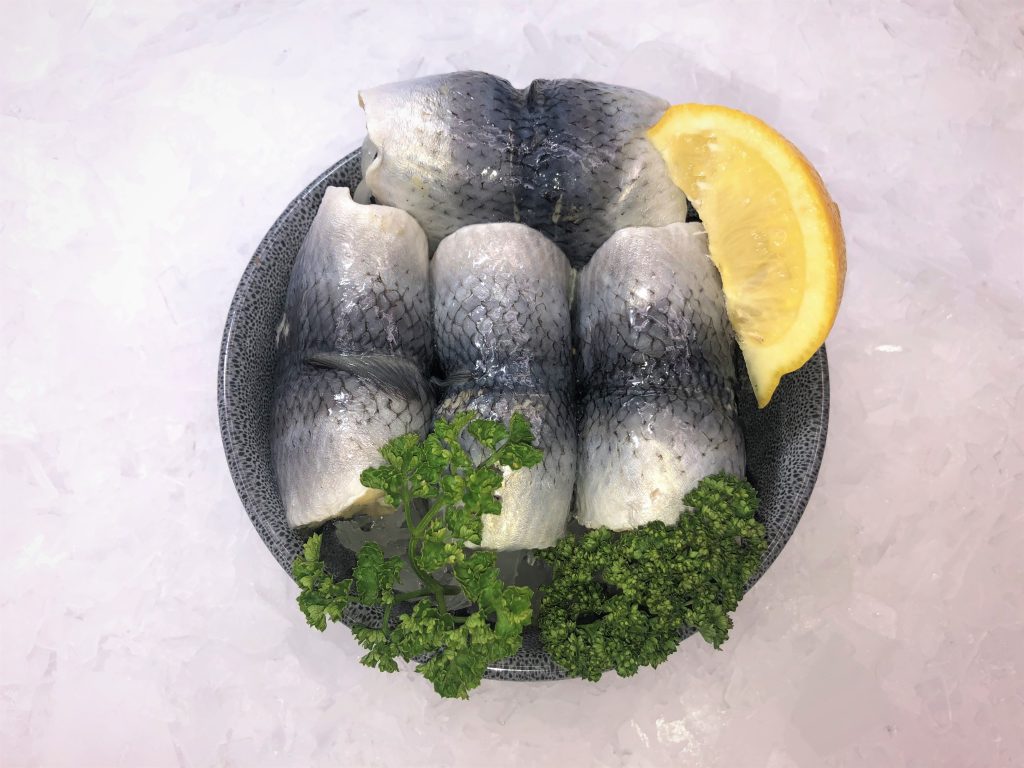 roll mops with onion | Fresh Cornish Fish